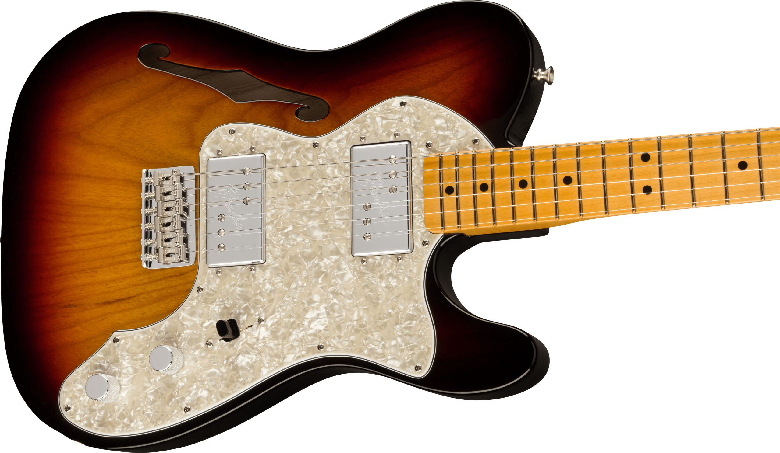 Fender American Vintage II 1972 Telecaster Thinline Maple Fingerboard 3 ...
