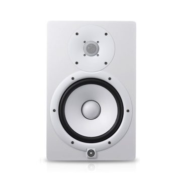 Yamaha HS8W 8 Inch Powered Studio Monitor White – Bashs Music
