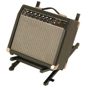 On Stage Folding Tiltback Amp Stand for Small Amps – Bashs Music