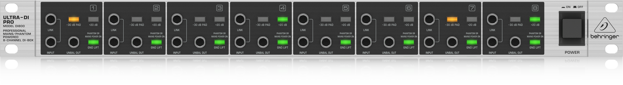 Behringer Ultra-Di Pro Di800 V2 – Bashs Music