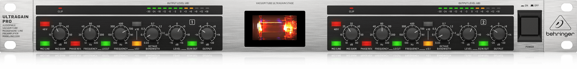 Behringer Ultragain Pro Mic2200 V2 Preamp – Bashs Music
