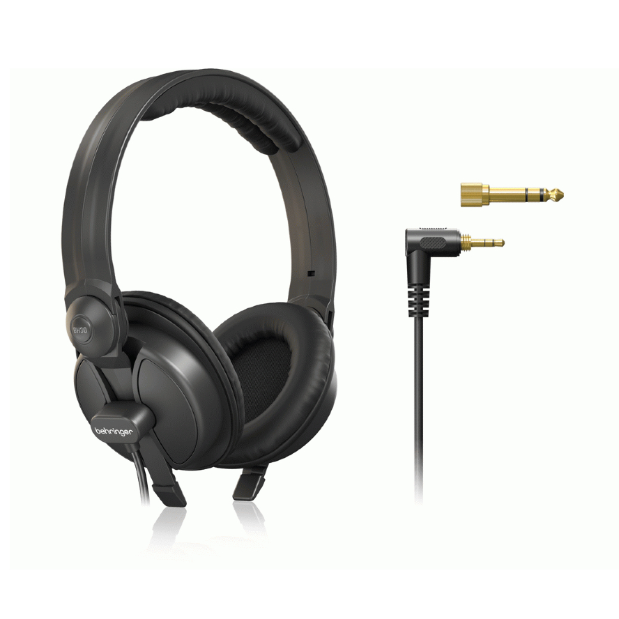 Behringer BH30 Supra-Aural High-Fidelity DJ Headphones - Bashs Music