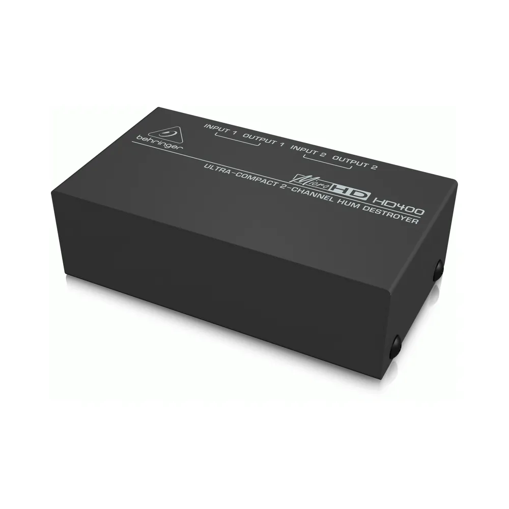 Behringer MICROHD HD400 Hum Destroyer – Bashs Music