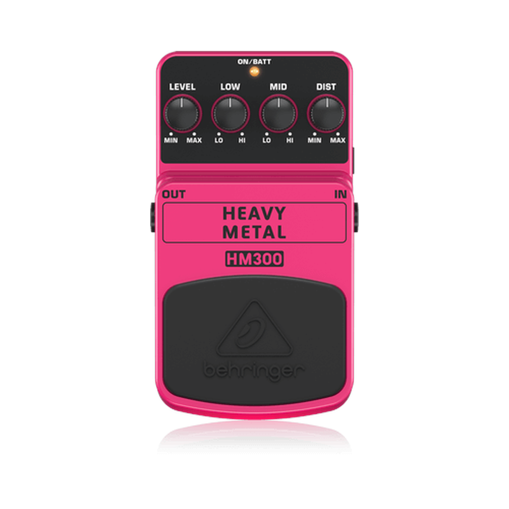 Behringer HM300 Heavy Metal Guitar Effects Pedal - Bashs Music