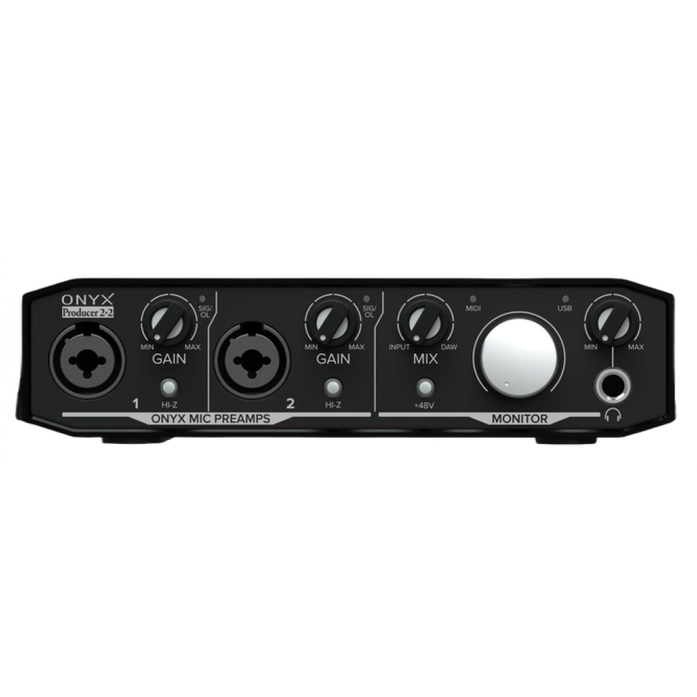 Mackie Onyx Artist 2×2 USB Interface With Midi 2-2 – Bashs Music