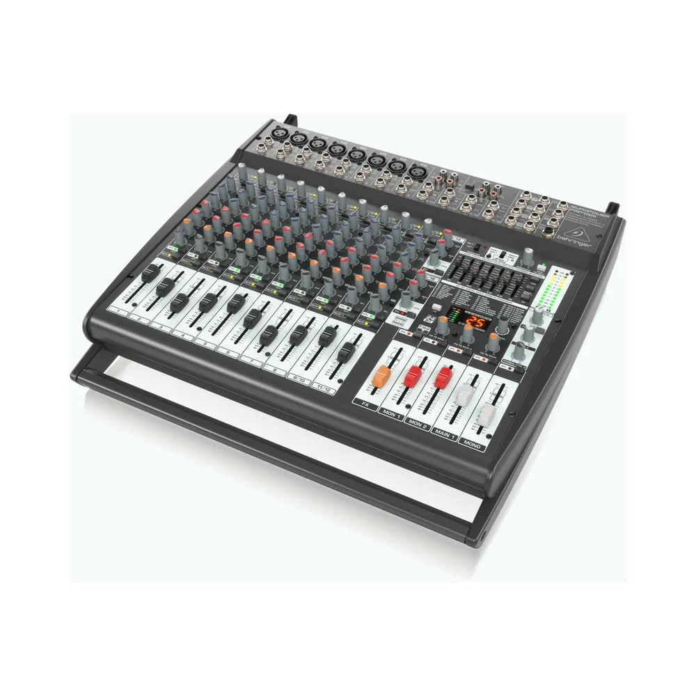 Behringer PMP4000 1600-Watt 16-Channel Powered Mixer – Bashs Music