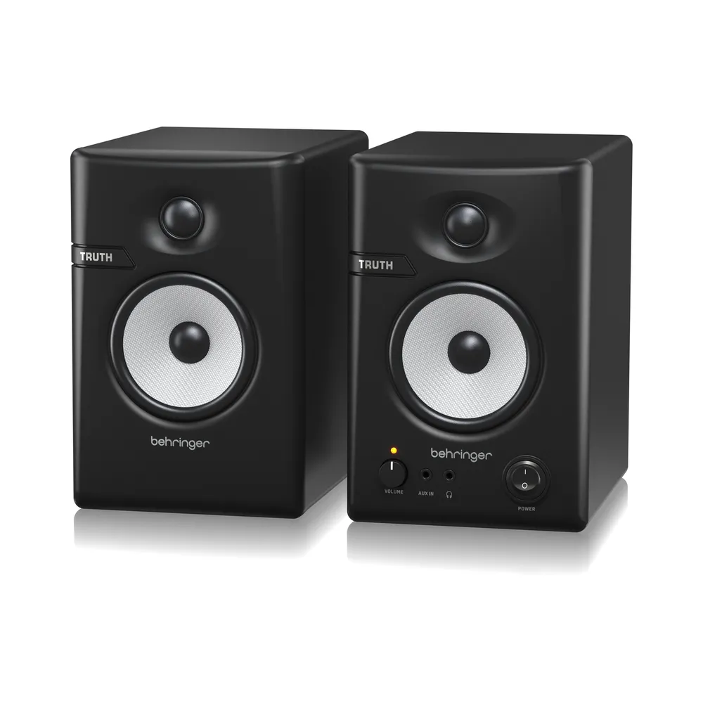 Behringer Audiophile 3.5 Inch Studio Monitors (Pair) – Bashs Music