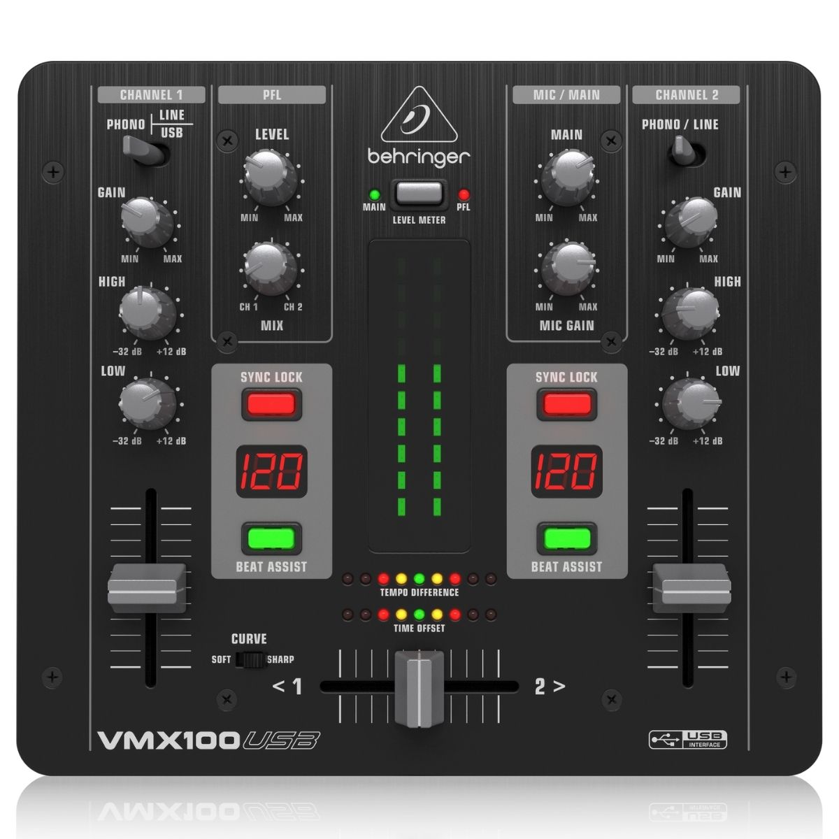 Behringer Vmx100Usb Pro Dj Mixer – Bashs Music