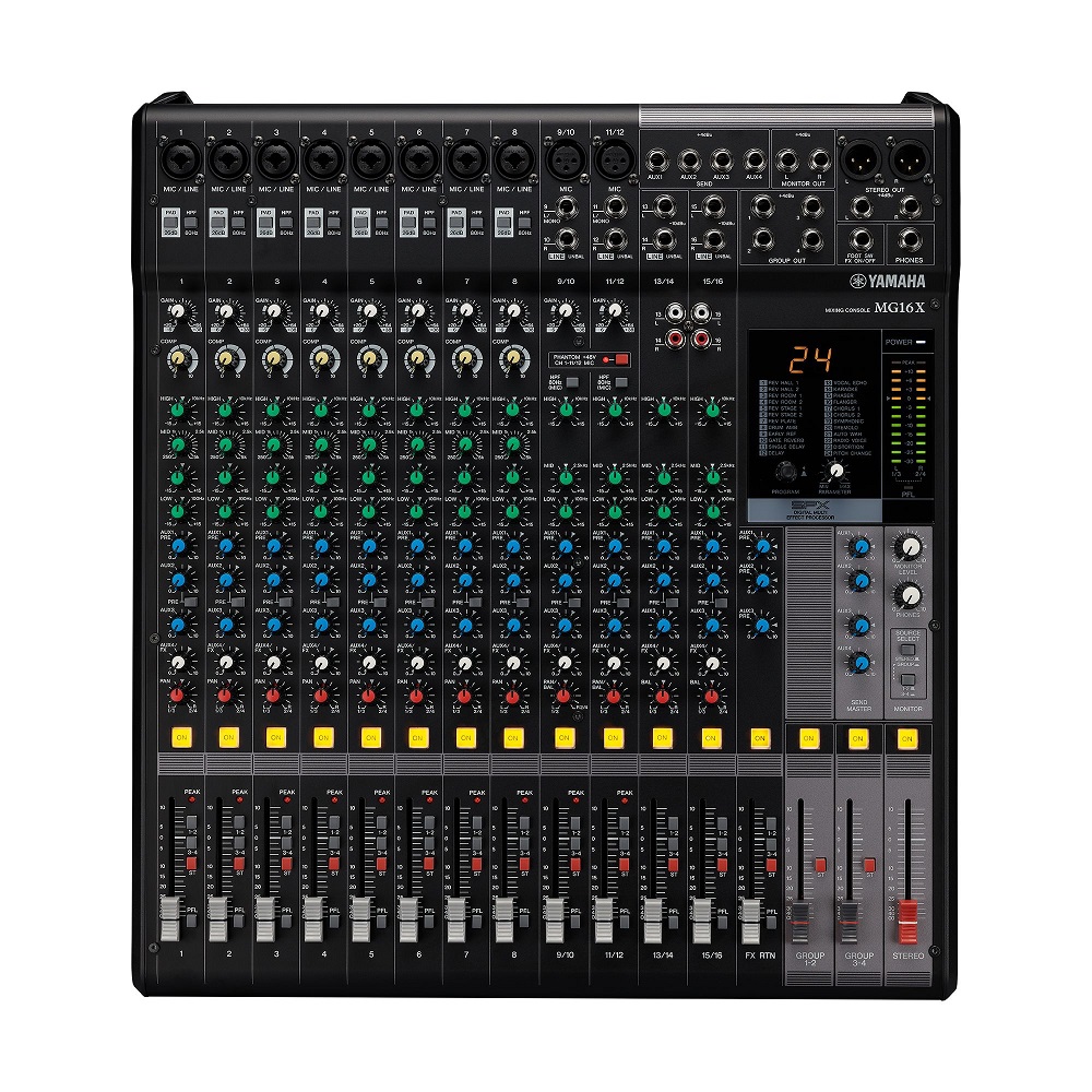 Yamaha MG16X 16 Channel Mixer – Bashs Music